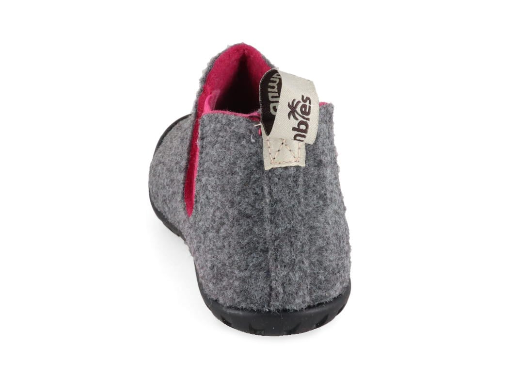 GUMBIES Kinder Hausschuhe Brumby Kids, grey-pink