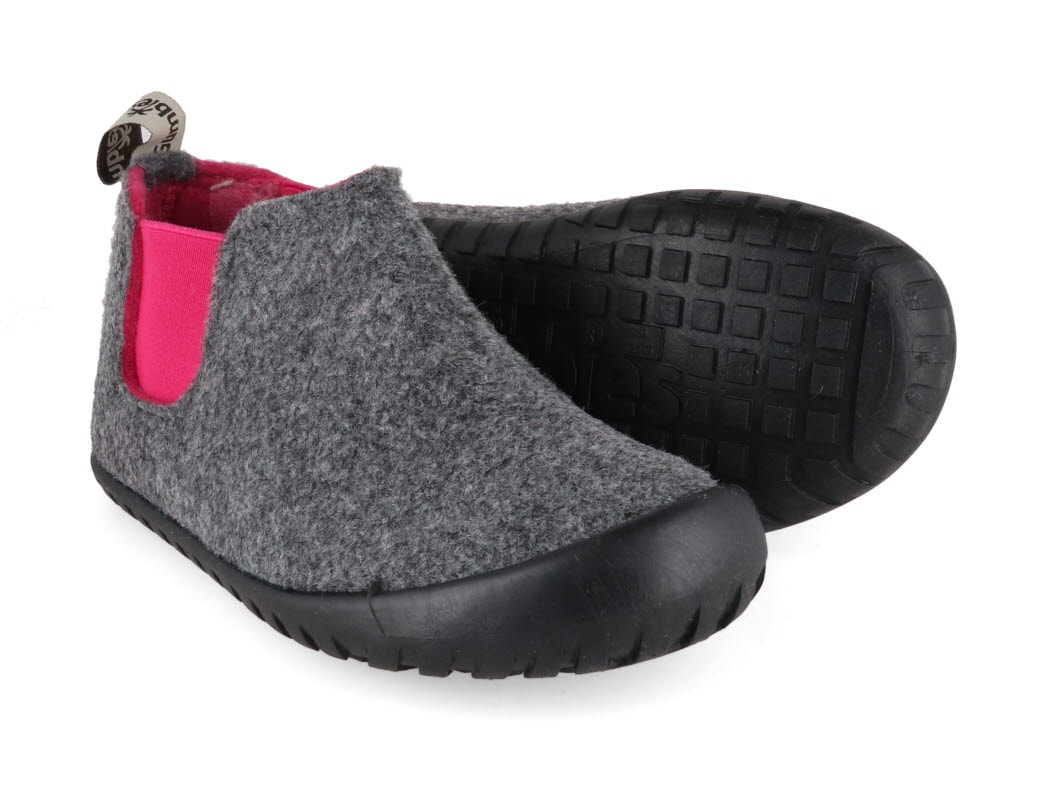 GUMBIES Kinder Hausschuhe Brumby Kids, grey-pink