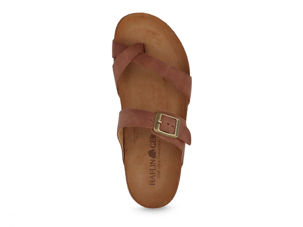 HAFLINGER Bio Sandale für Damen und Herren Juno, braun