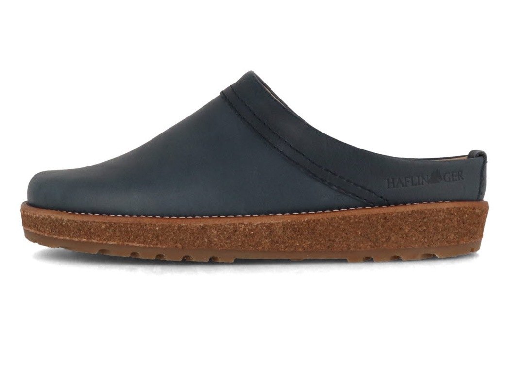 HAFLINGER Leder Clog für Damen und Herren Travel Classi