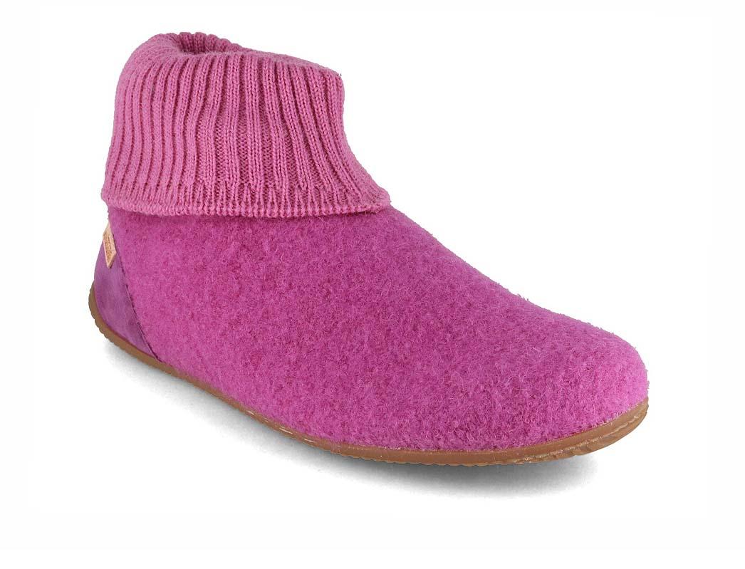 Living Kitzbühel Felt Slipper Boots | Uni, Mauve Haze