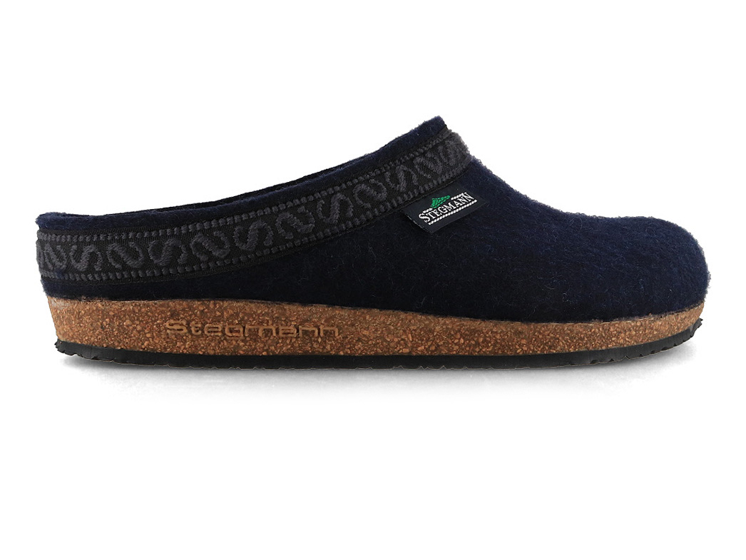 Stegmann Wollfilz Clog 108, navy
