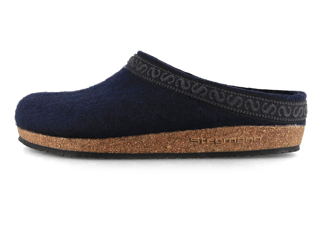 Stegmann Wollfilz Clog 108, navy