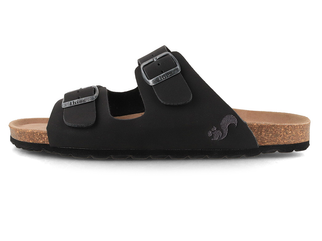 Thies Herren Sandale Eco Bio, charcoal 42.42 EUR