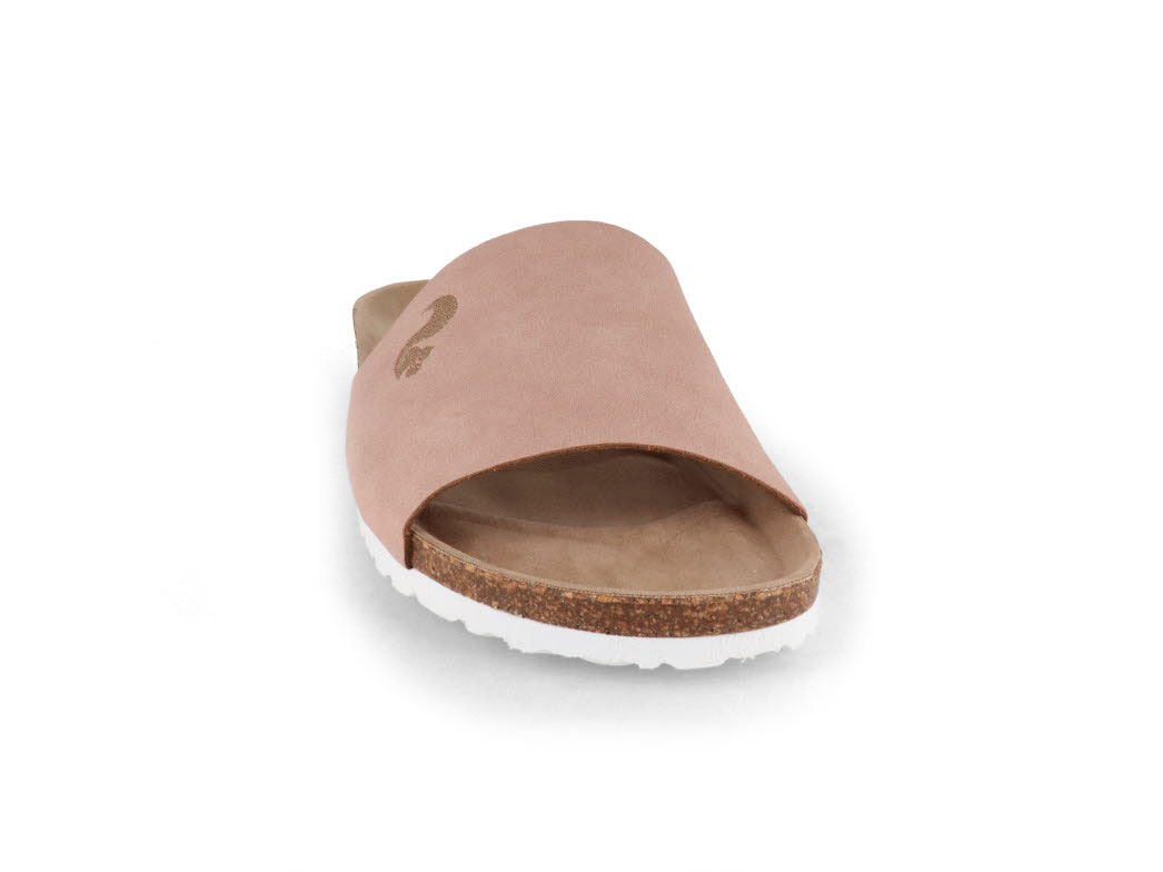 Thies Bodiee Soft, rose Pantoletten mit Fußbett