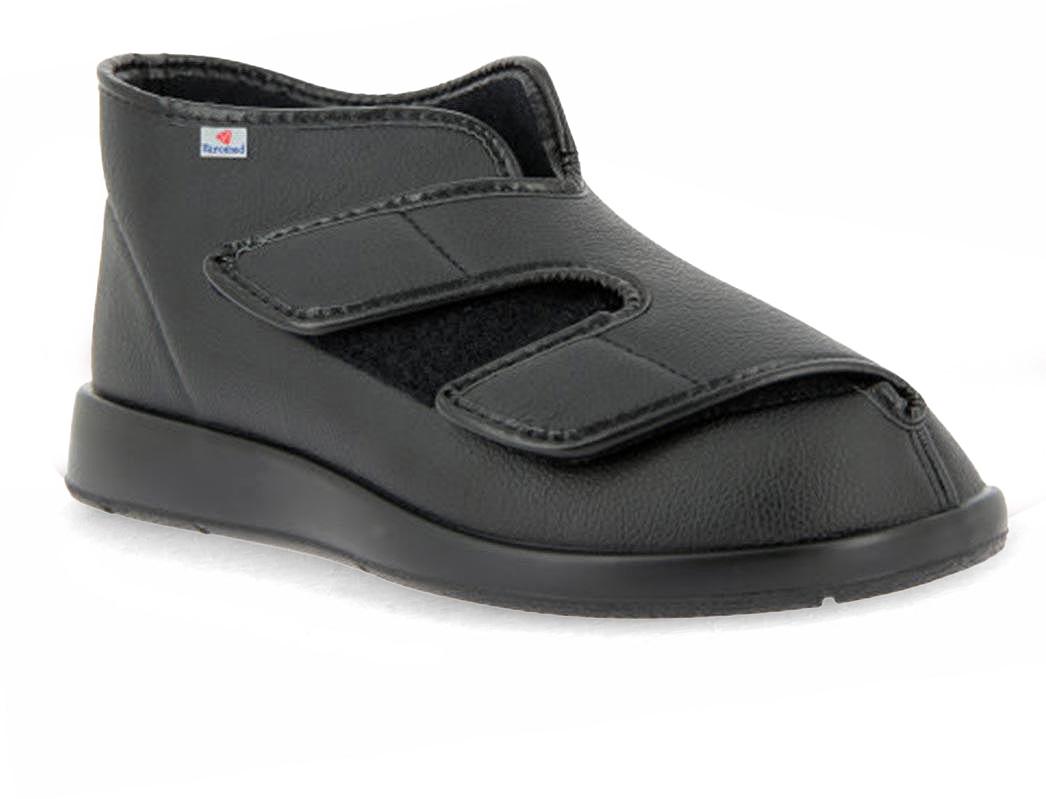 Varomed vital Klettschuhe London, schwarz