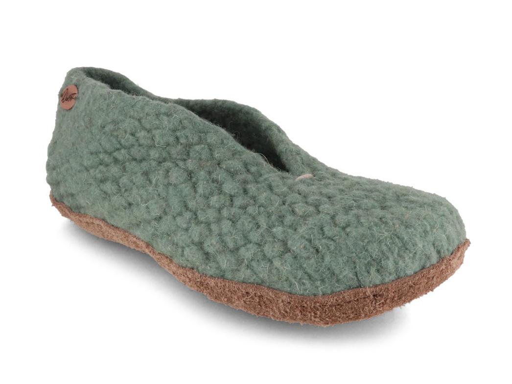 WoolFit® Women Slippers | Woolies, Sage